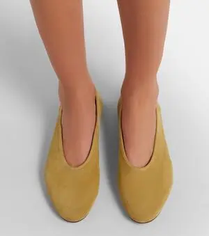 TOTEME Suede Ballet Flats