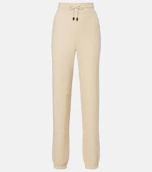Loro Piana Acacia Cashmere And Silk Sweatpants - Beige