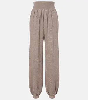 Loro Piana Cashmere And Silk Tapered Pants
