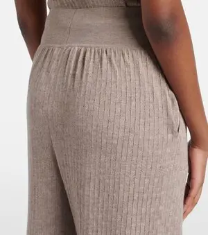 Loro Piana Cashmere And Silk Tapered Pants