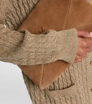 Loro Piana Bihar Cable-knit Cardigan