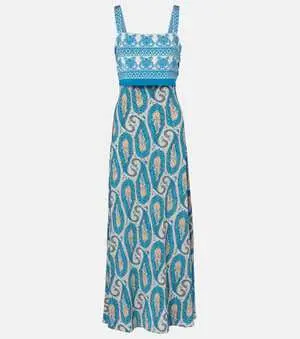 Etro Flared Maxi Dress - Multicoloured