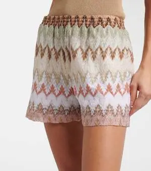 Missoni Lamé Shorts