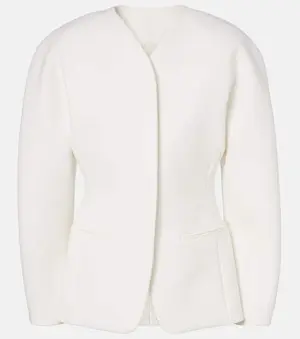 Jacquemus Ovalo Jacket - White