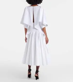 Jacquemus Moisson Cotton Poplin Top - White
