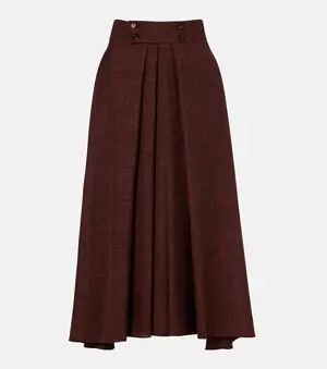 Loro Piana Button Detailed Skirts