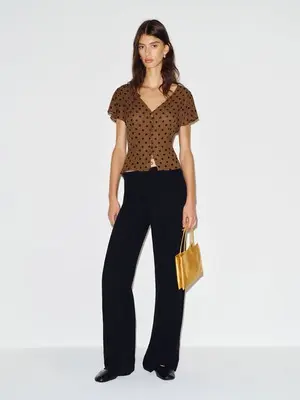 REFORMATION Ramona Top - Brown