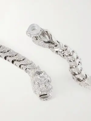 Gucci Dionysus Crystal Earrings - Silver