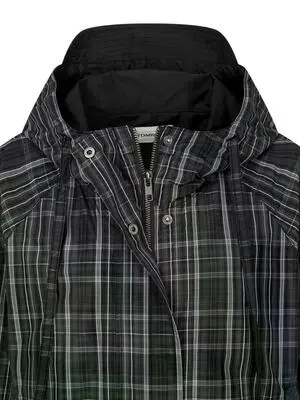 STUDIO TOMBOY Hooded Check Jacket