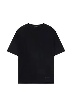 Alanui Fringed Embroidered T-shirt - Blue