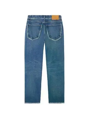 Alanui Fringed Straight Jeans