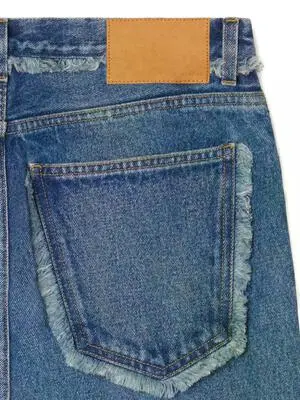 Alanui Fringed Straight Jeans