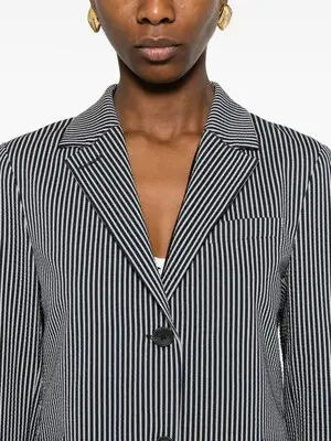 Harris Wharf London Cotton-blend Striped Blazer