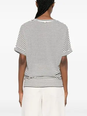 Herno Cotton Striped T-shirt