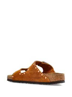 BIRKENSTOCK Arizona Flat Sandals - Brown