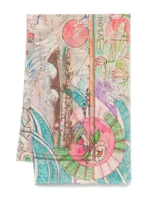 Faliero Sarti Japan Stole - Multi