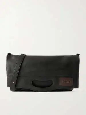 Loewe Logo-appliquéd Leather Tote Bag