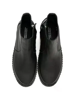 Comme Des Garçons Pull Tab Boots - Black