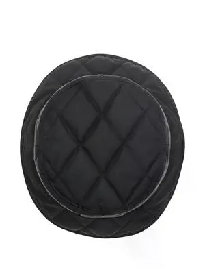 Burberry Quilted Bucket Hat - Black