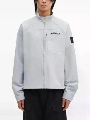 Adidas Zip-up Windbreaker - Grey