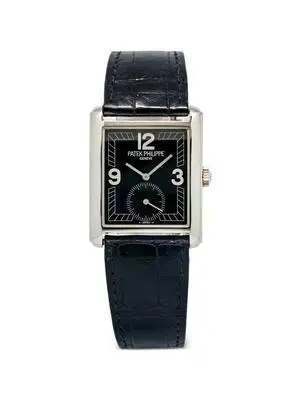 Patek Philippe Rectangular 30mm Watch - Black