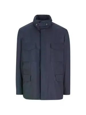 Loro Piana Flap-pocket Jacket - Blue