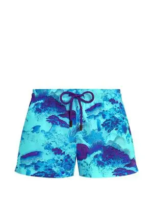 Vilebrequin Coral Reef Swim Shorts - Blue