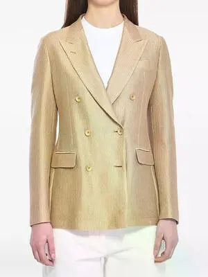 Tagliatore Double-breasted Peak-lapel Blazer