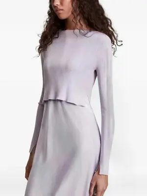ALLSAINTS V-neck Dress - Purple
