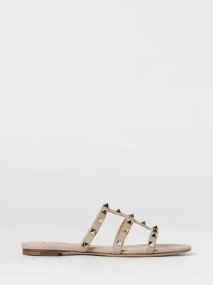 Valentino Garavani Studded Heeled Sandals - Pink