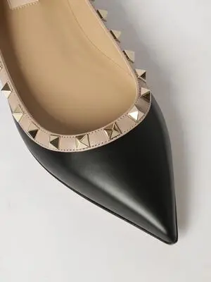 Valentino Garavani Studded Ballet Flats - Black