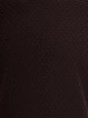 PAOLO PECORA Cotton Crew Neck Sweater - Brown