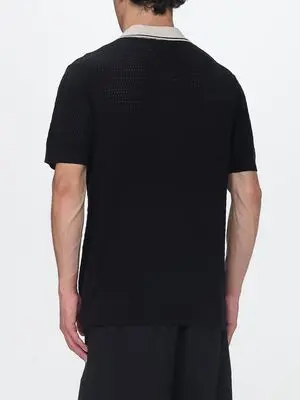 PAOLO PECORA Silk Crew Neck Sweater - Black