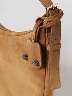 Fabiana Filippi Suede Shoulder Bag - Rope