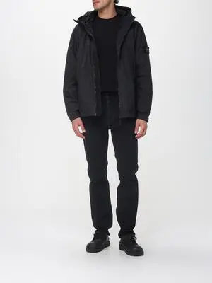 Stone Island Light Raw Hand Organic Cotton Knit Crewneck Jumper - Blue