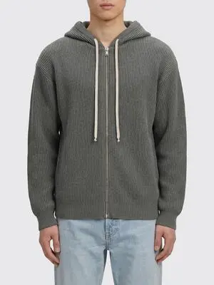 Rick Owens Virgin Wool Hooded Cardigan - Green