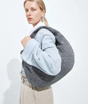 Bottega Veneta Jodie Shoulder Bag - Cloudy Indigo