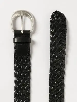 ORTIGNI Braided Belt - Black