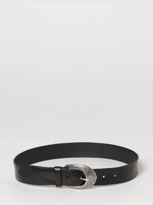 ORTIGNI Orciani Leather Belt Black