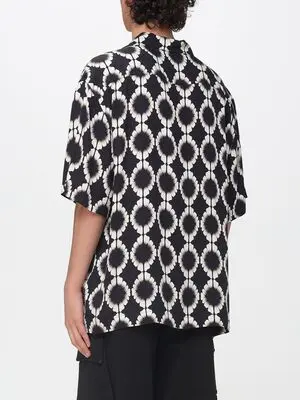 LANEUS Casual Shirt In Printed Cotton