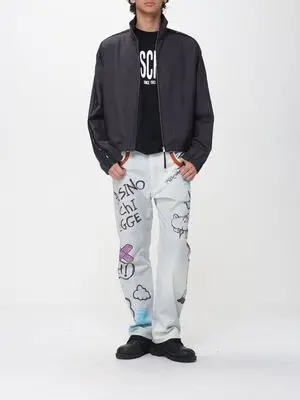 Moschino Virgin Wool And Polyester Bomber Jacket