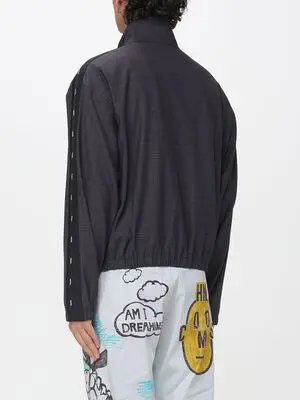 Moschino Virgin Wool And Polyester Bomber Jacket