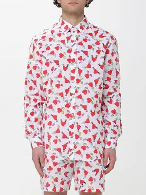 Moschino Printed Cotton Shirt - White
