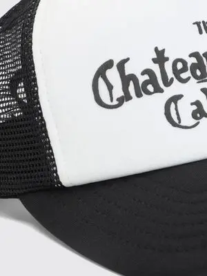 Amiri Cotton And Mesh Baseball Cap - White