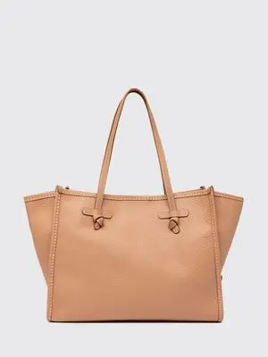 GIANNI CHIARINI Textured Leather Shoulder Bag - Earth