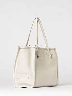 GIANNI CHIARINI Textured Leather Shoulder Bag - Sand