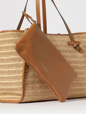 GIANNI CHIARINI Raffia Shopper Bag - Natural