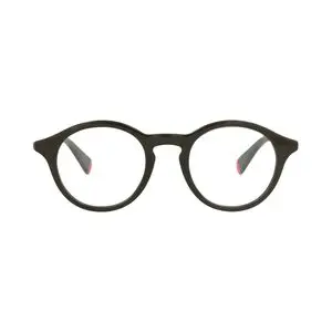 Kenzo Round-frame Acetate Optical Frames /transparent - Green