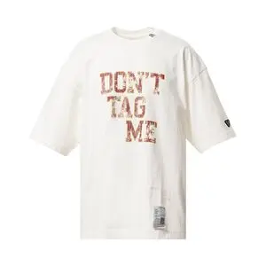Mihara Yasuhiro Don't Tag Me Printed Tee - White