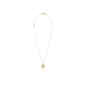 Givenchy Daisy And Signature Necklace /white - Gold